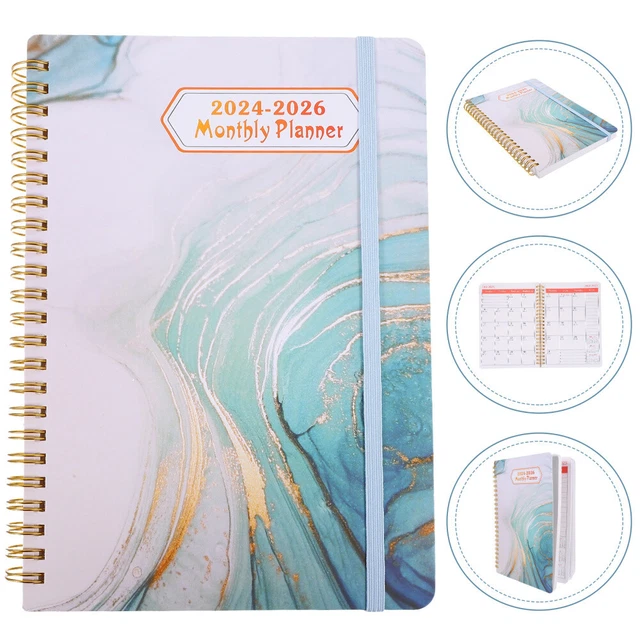CALENDRIER CAHIER 2024-2026 planificateur bloc-notes planification bloc ...