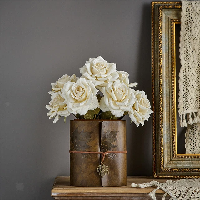 CARNET DE NOTES Vase à Fleurs Pot De Fleurs Arrangement Floral Pour ...