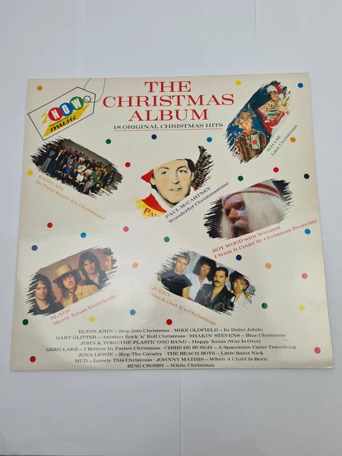 NOW THATS WHAT I CALL MUSIC :THE CHRISTMAS ALBUM~1985 VINYL LP EMI Nox ...