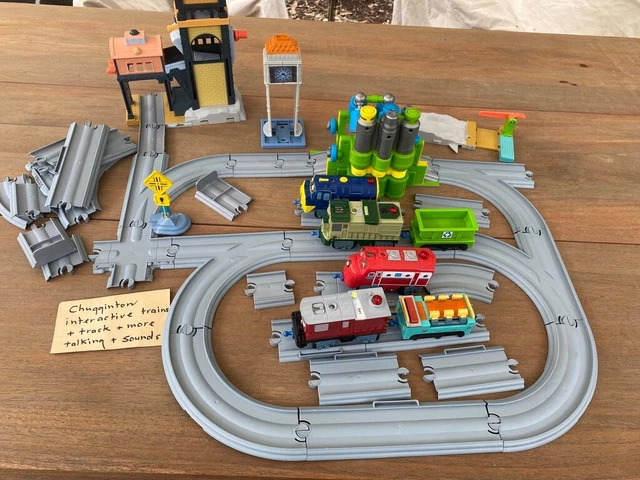 CHUGGINGTON TALKING INTERACTIVE Train Set, Tracks, Trains, Learning ...