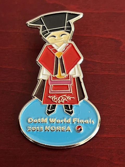 ODYSSEY OF THE Mind OotM World Finals 2013 Korea Sammler Trading Pin ...