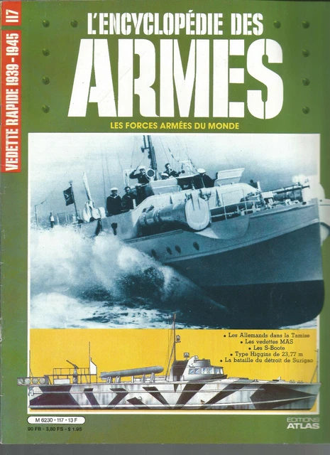 ENCYCLOPEDIE DES ARMES N°117 Vedette Rapide 1939-1945 EUR 4,00 - PicClick FR