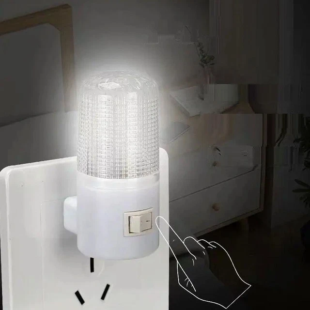 LED NIGHT LIGHT Flashlight Energy-saving Lamps New O2 £3.85 - PicClick UK