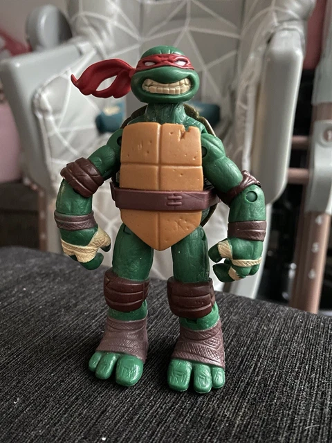 TEENAGE MUTANT NINJA Turtles Raphael Red Figure Viacom Playmates TMNT ...