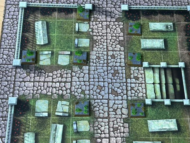 WARHAMMER QUEST CURSED City Warpstone Token 14# bemalt passend für ...