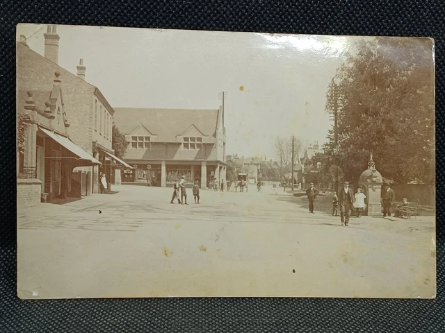 1909 RPPC POSTCARD Street Scene, Radcliffe On Trent, Nottinghamshire £ ...