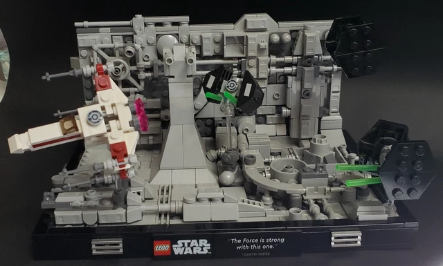 LEGO STAR WARS Death Star Trench Run Diorama Set 75329 EUR 50,90 ...