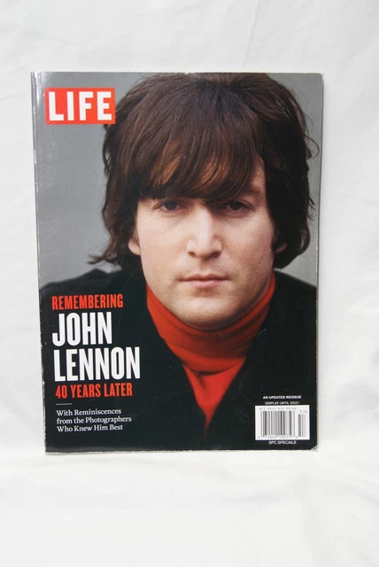 LIFE MAGAZINE REMEMBERING John Lennon 40 Years Later Updated Reissue 3 ...
