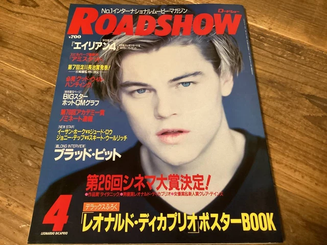 ROADSHOW/APRIL 1998 ISSUE/BRAD Pitt/Leonardo Dicaprio/Cameron DIAZ ...