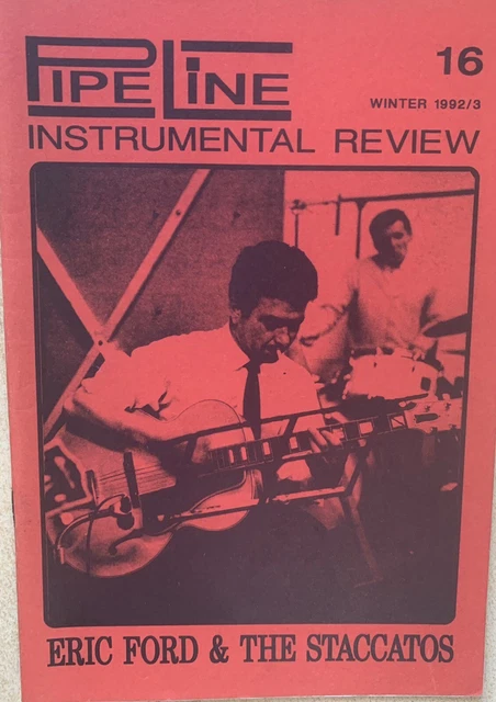 PIPELINE INSTRUMENTAL REVIEW #16 magazine A5 Guitar instr fanzine Rare ...