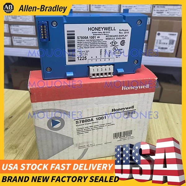 HONEYWELL S7800A1001 BURNER Control Keyboard Display Module Brand New ...