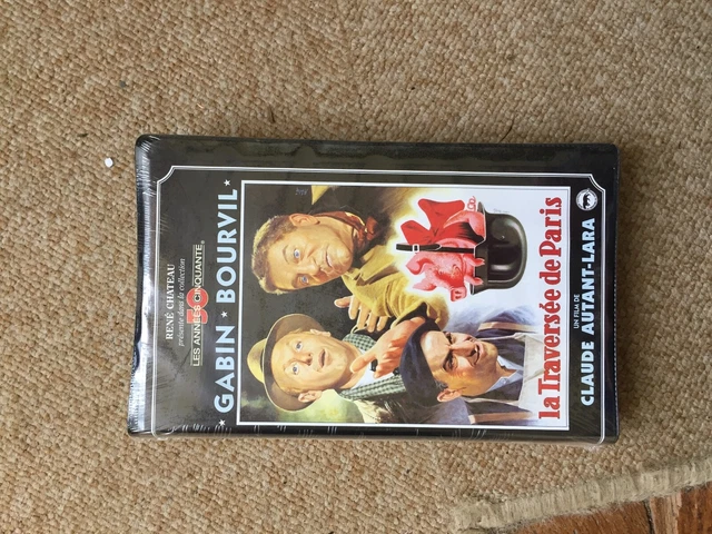 CASSETTE VIDEO VHS CINEMA RENE CHATEAU TRAVERSEE DE PARIS NEUF gabin 2002 2 EUR 8,00 - PicClick FR