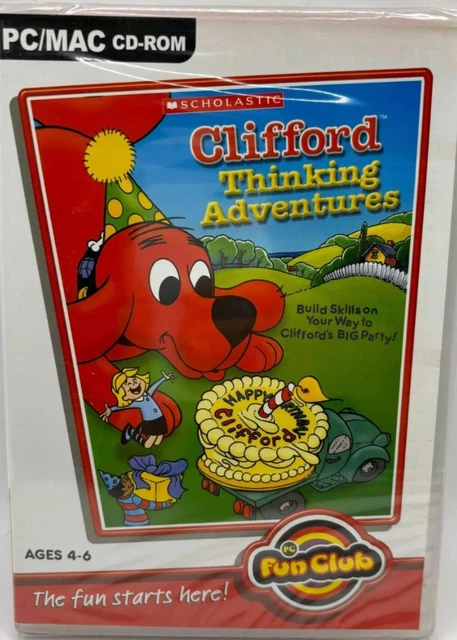 CLIFFORD: THE BIG Red Dog Thinking Adventures (PC Windows/Mac, 2000) New Sealed £9.72 - PicClick UK