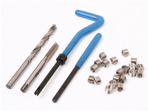 KIT RÉPARATION FILETS Filetages Hélicoïdes Helicoil Vcoil M6x1.0 Mâle ...