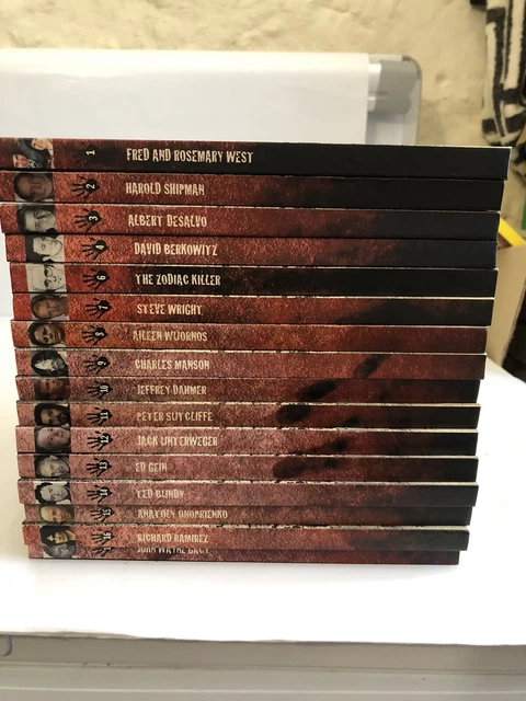 SERIAL KILLERS DVD Jeffrey Dahmer- X16 DVD and Hardback Book set £50.00 ...