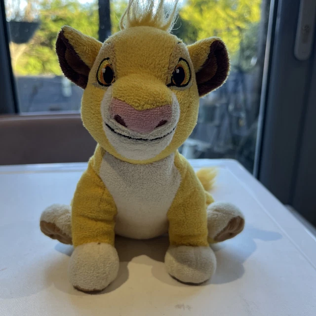 SIMBA THE LION KING DISNEY STORE 7"Plush Soft Toy Teddy Disney LION ...