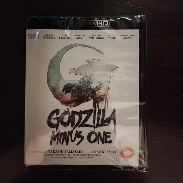 GODZILLA MINUS ONE 4K UHD Blu-ray - Brand New and Sealed. £26.00 ...