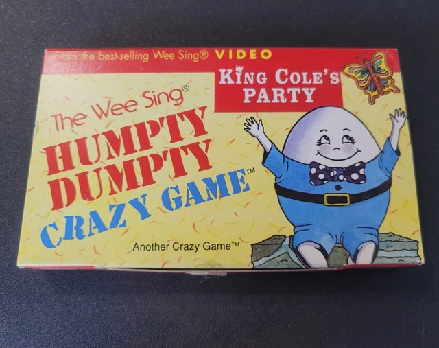 VTG 1991 WEE Sing King Cole's Party Humpty Dumpty Crazy Game £13.67 ...