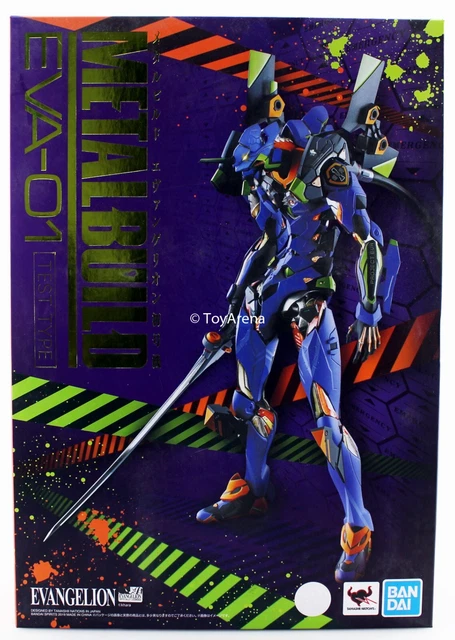 BANDAI METAL BUILD Evangelion EVA-01 Test Type Neon Genesis Action ...