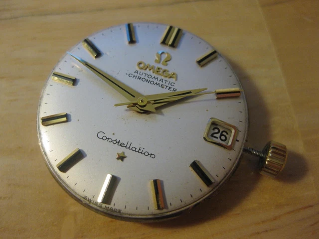 RARE OMEGA CONSTELLATION Cal 561 1950'S Automatic Vintage Watch ...