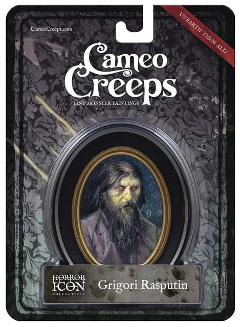 GRIGORI RASPUTIN CAMEO CREEPS Horror Icon Collectible Tiny Monster ...