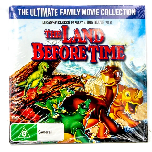 THE LAND BEFORE Time - Slip Case -Rare DVD Aus Stock -Kids & Family New ...