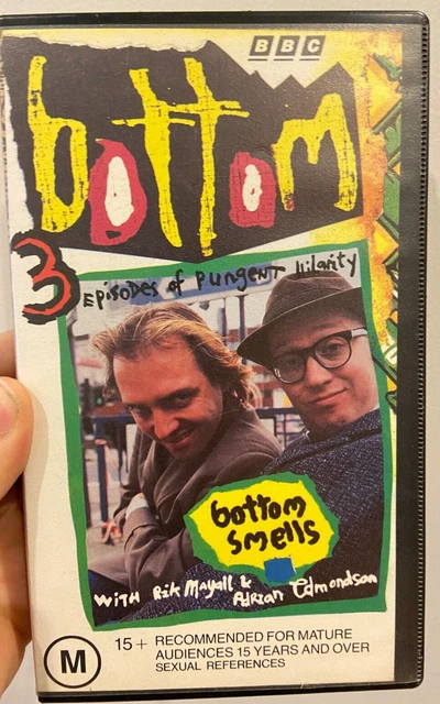 BOTTOM : BOTTOM Smells VHS VIDEO TAPE (Rik Mayall British comedy series ...