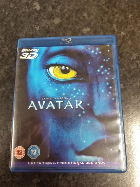 AVATAR 3D BLU Ray Panasonic Exclusive Genuine B/2 Blu Ray Dvd Sam ...