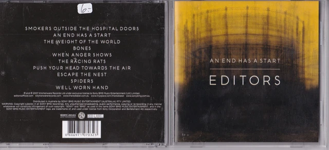 EDITORS -AN END Has A Start- CD Epic EUR 3,99 - PicClick DE