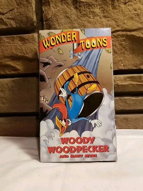 WONDER TOONS WOODY Woodpecker VHS Video Tape Vintage Cartoon £13.41 ...