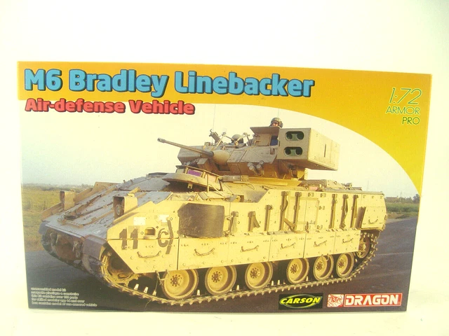 BRADLEY M6 LINEBACKER -Air defense - Dragon Panzer Bausatz 1:72 - 7624 ...