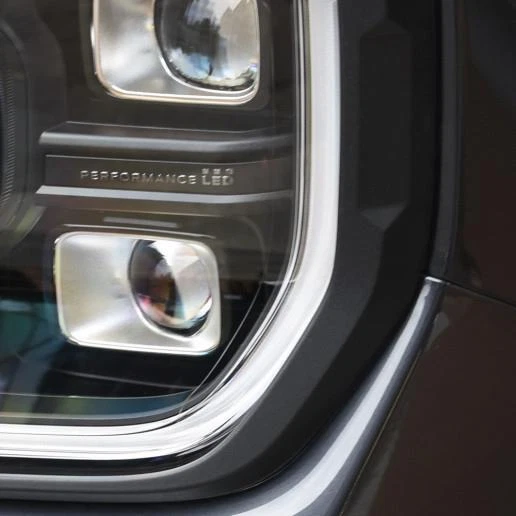 GENUINE FORD RANGER Wildtrack 2022> Front Light Garnish, Matte Black ...