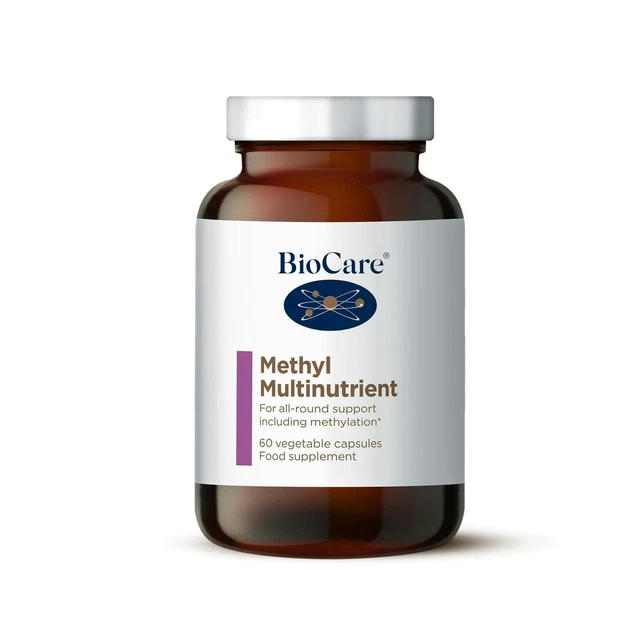 BIOCARE METHYL MULTINUTRIENT | Vegetable Capsules 60 count (Pack of 1 ...