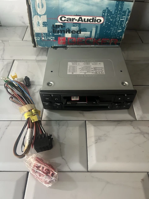 BECKER MONACO 3130 Vintage Car Radio Cassette Stereo Mercedes Porsche ...