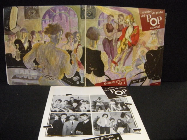 ARCHIVO PLATA POP Español 2 X LP N.MINT / MINT PASOS / ANGELES / MITOS ...