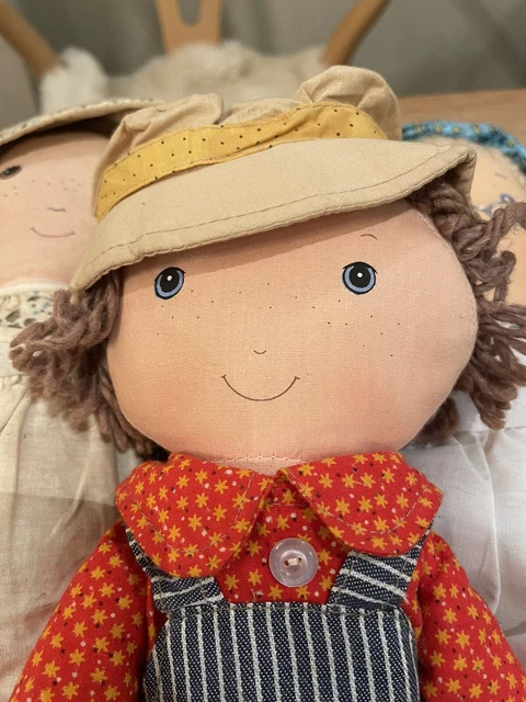 VINTAGE HOLLY HOBBIE 1970’s Robby Hobby Knickerbocker 40cm Doll VGC £25 ...