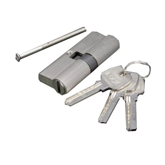 DIY CYLINDER LOCK set High Security Door Lock with 3 Reversible Key for ...
