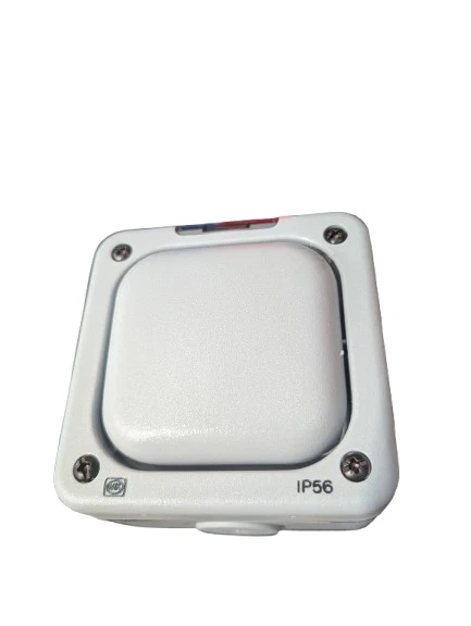 MK MASTERSEAL OUTDOOR Switch 10 Amp 1 Gang 2 Way SP Switch GRY k56401 ...