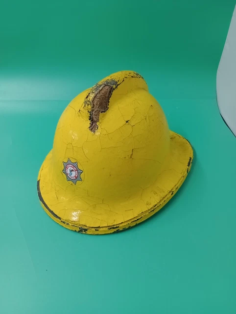 COUNTY OF AVON Vintage Fire Fighter Helmet F135 £38.50 - PicClick UK