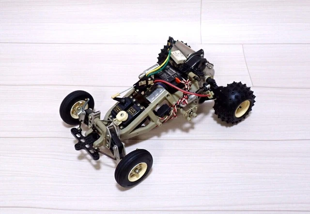 TAMIYA 1/10 MIGHTY Frog chassis RC old car Radio Control Chassis Set ...