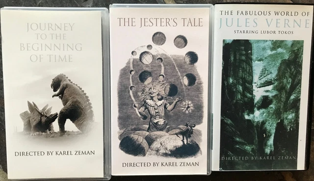 KAREL ZEMAN - VHS bundle Journey to the Beginning of Time, Jester's ...