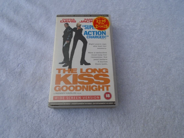 THE LONG KISS GOODNIGHT - Oz Roadshow VHS Issue Gena Davis / Samual L ...