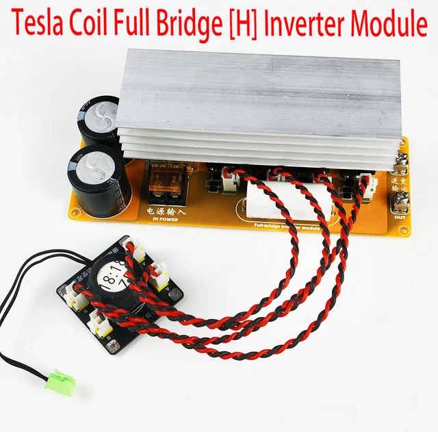 TESLA COIL FULL Bridge Inverter Module Finished DRSSTC SSTC Gate Drive ...