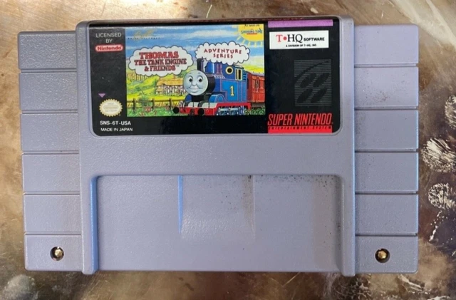 AUTHENTIC THOMAS THE Tank Engine & Friends Nintendo Snes Video Game £23 ...