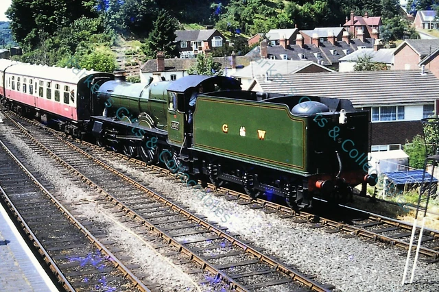 RAILWAY SLIDE 35MM GWR Steam Locomotive 4930 (17b-16) £3.99 - PicClick UK