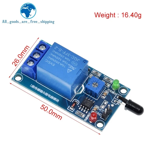 JAKESPECIAL – TZT IR Flame Detection Sensor Module 5V/12V EUR 35,99 ...
