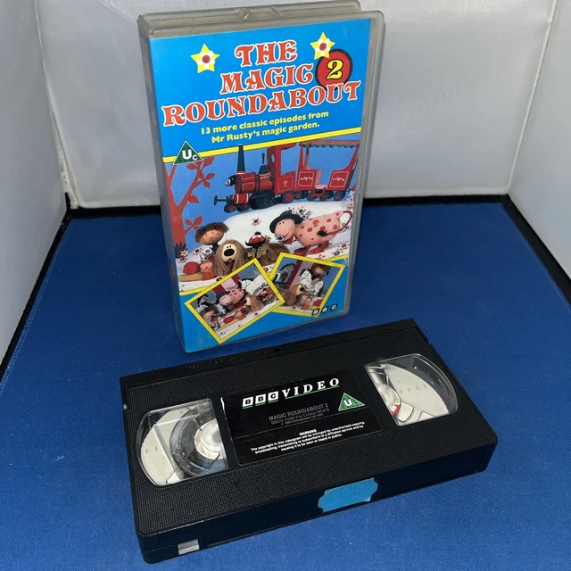 THE MAGIC ROUNDABOUT 2 Vintage Childrens VHS Video Cassette Tape £26.68 ...