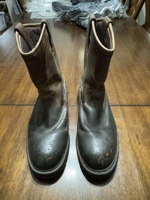 HERMAN SURVIVORS WATERPROOF Roper Style Boots ASTM F2413-18 Size 9 1/2 ...