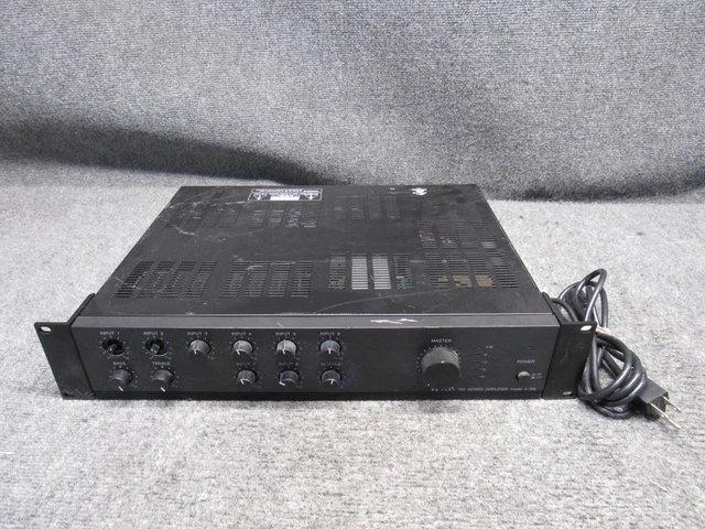 TOA 700 SERIES Amplifier Model A-706 8-Channel 60W Integrated Mixer ...