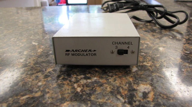 VINTAGE ARCHER RADIO Shack RF Modulator 15-1273 Converter Box - BF47 $6 ...